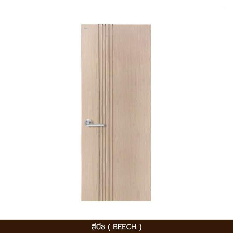 ประตู WPC รุ่น RIGA 70x200 cm. สีบีช | ประตู WPC | SCG Home Online